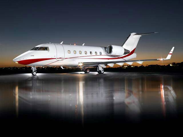 Stretch Out In the Bombardier Challenger 604